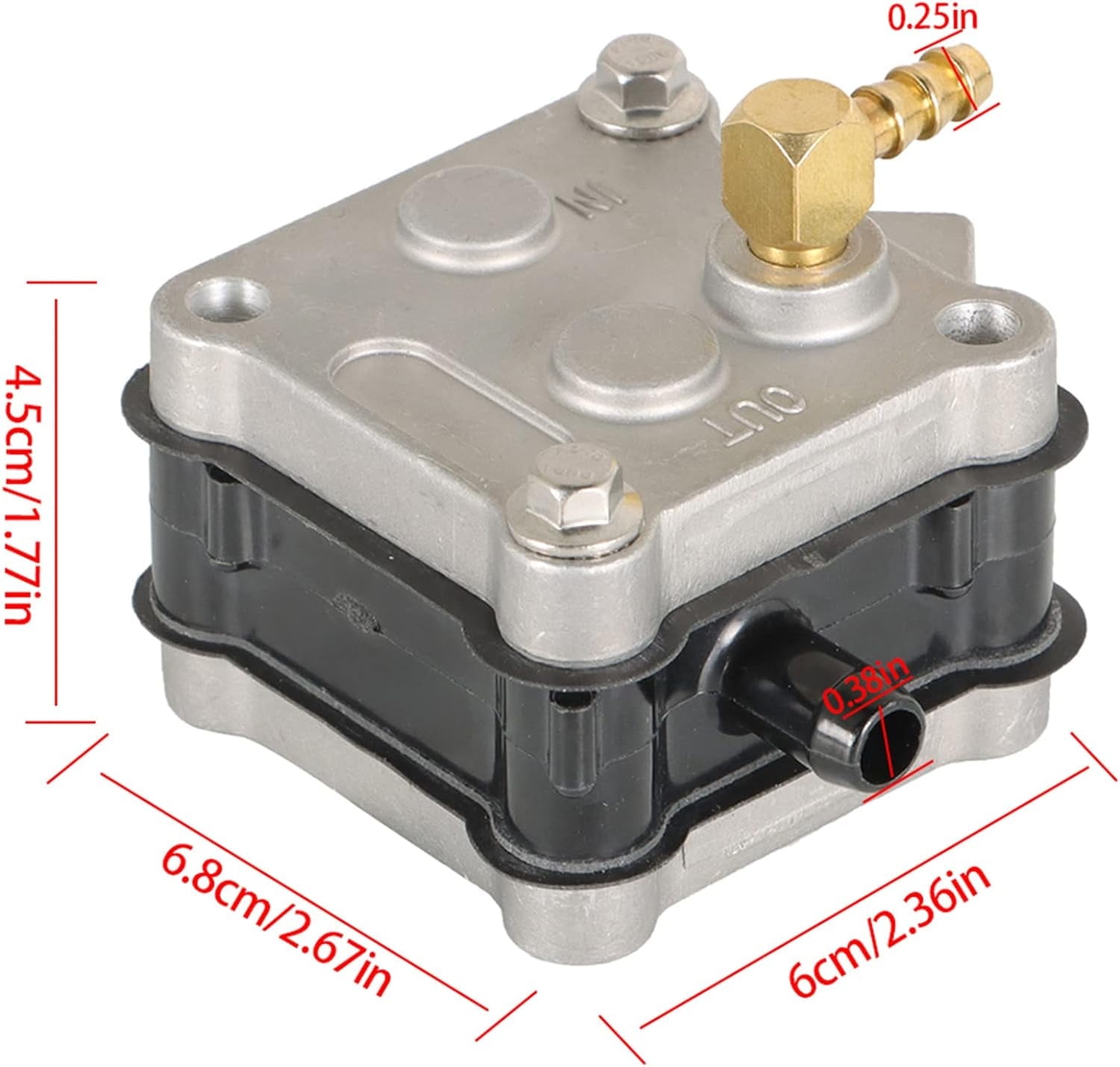 1998 Mercury 15 Hp 2 Stroke Fuelk Pump Replacement