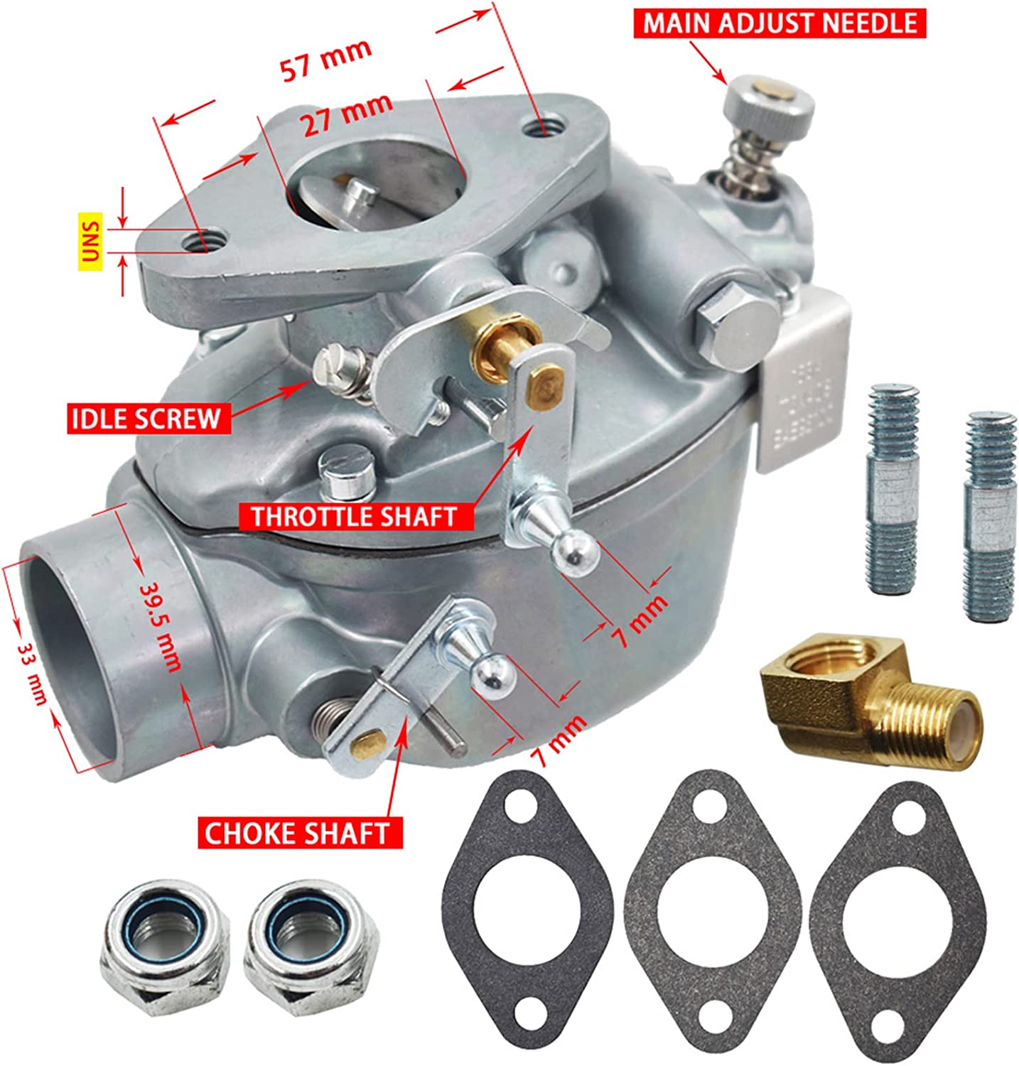 SEBLAFF New Carburetor Assy For Ford tractor models 600 700 series W ...