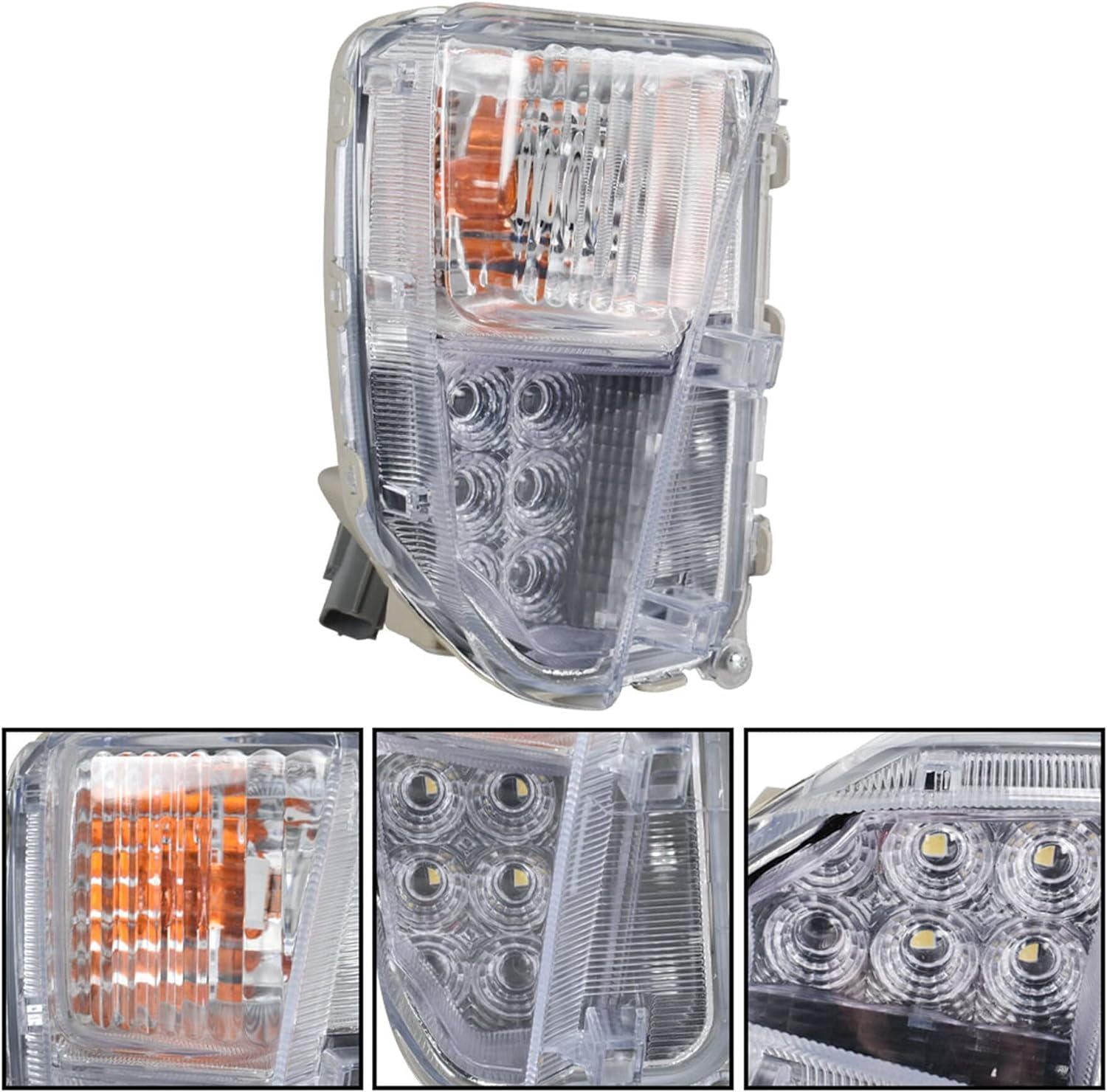 SEBLAFF Right Side DRL Fog Lamp Assembly 8151147060 Replacement for ...