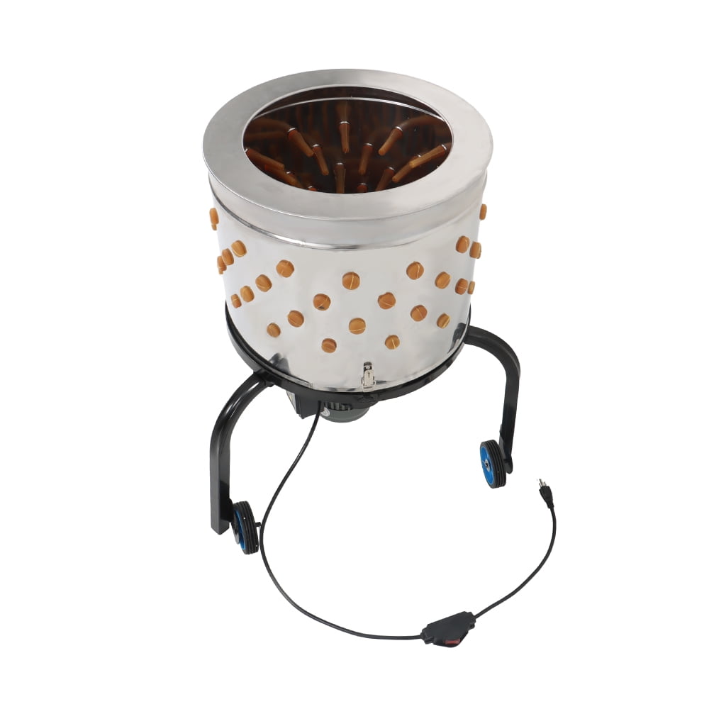 SEBLAFF Stainless Steel 280RPM 120V Chicken Bird Poultry Plucker De ...