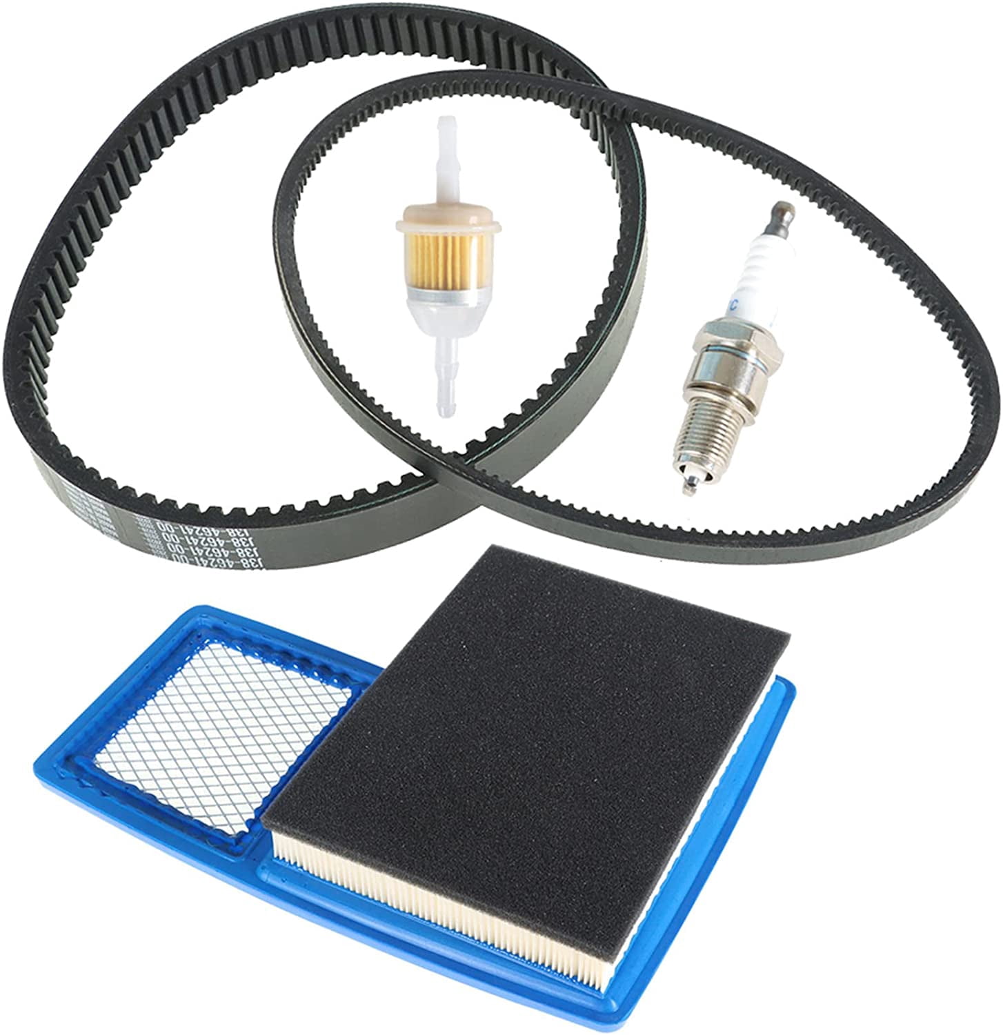SEBLAFF Tune Up Kit Drive Starter Belt Spark Plug Replacement for ...