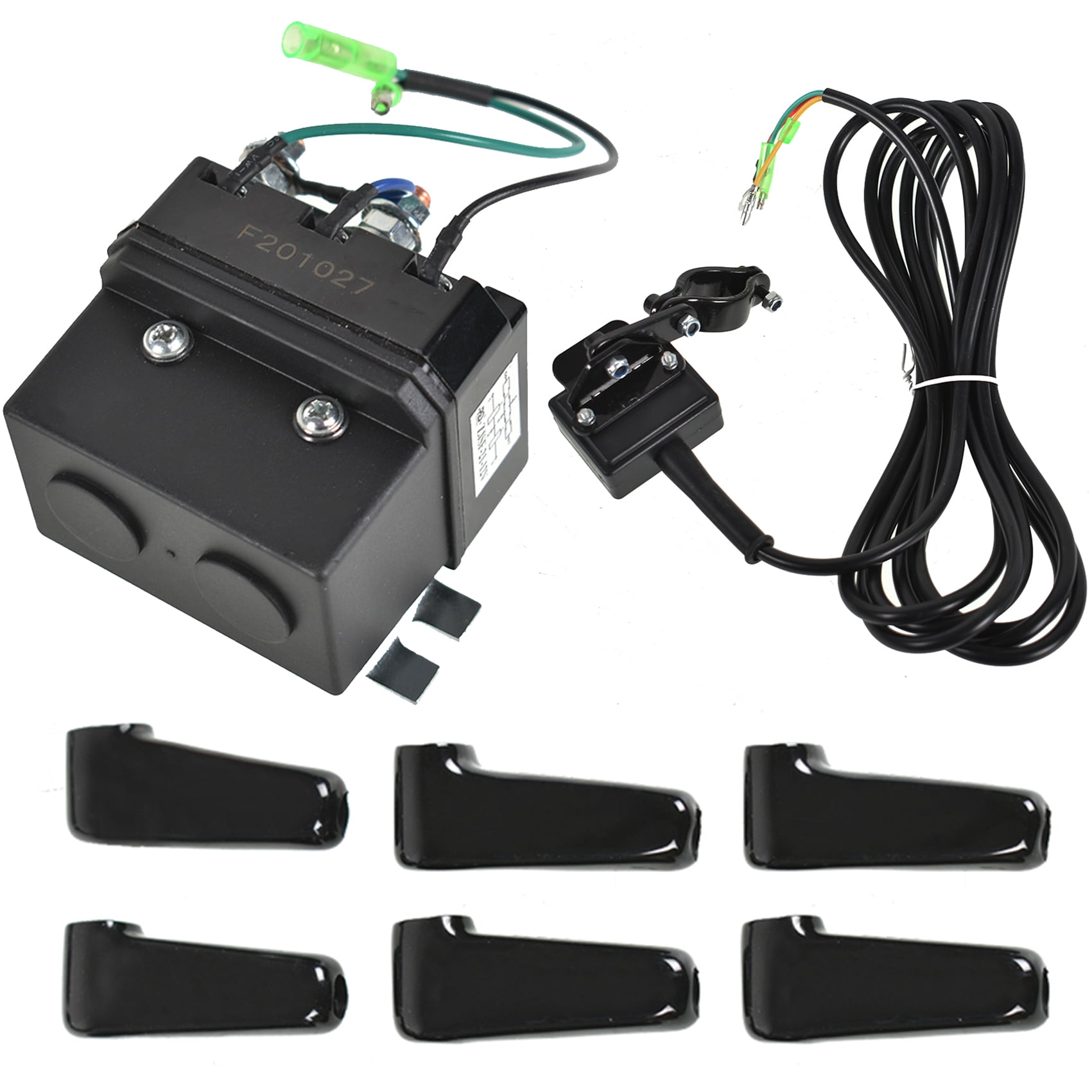 SEBLAFF WINCH CONTACTOR THUMB SWITCH WINCH SOLENOID RELAY FOR WARN ATV ...