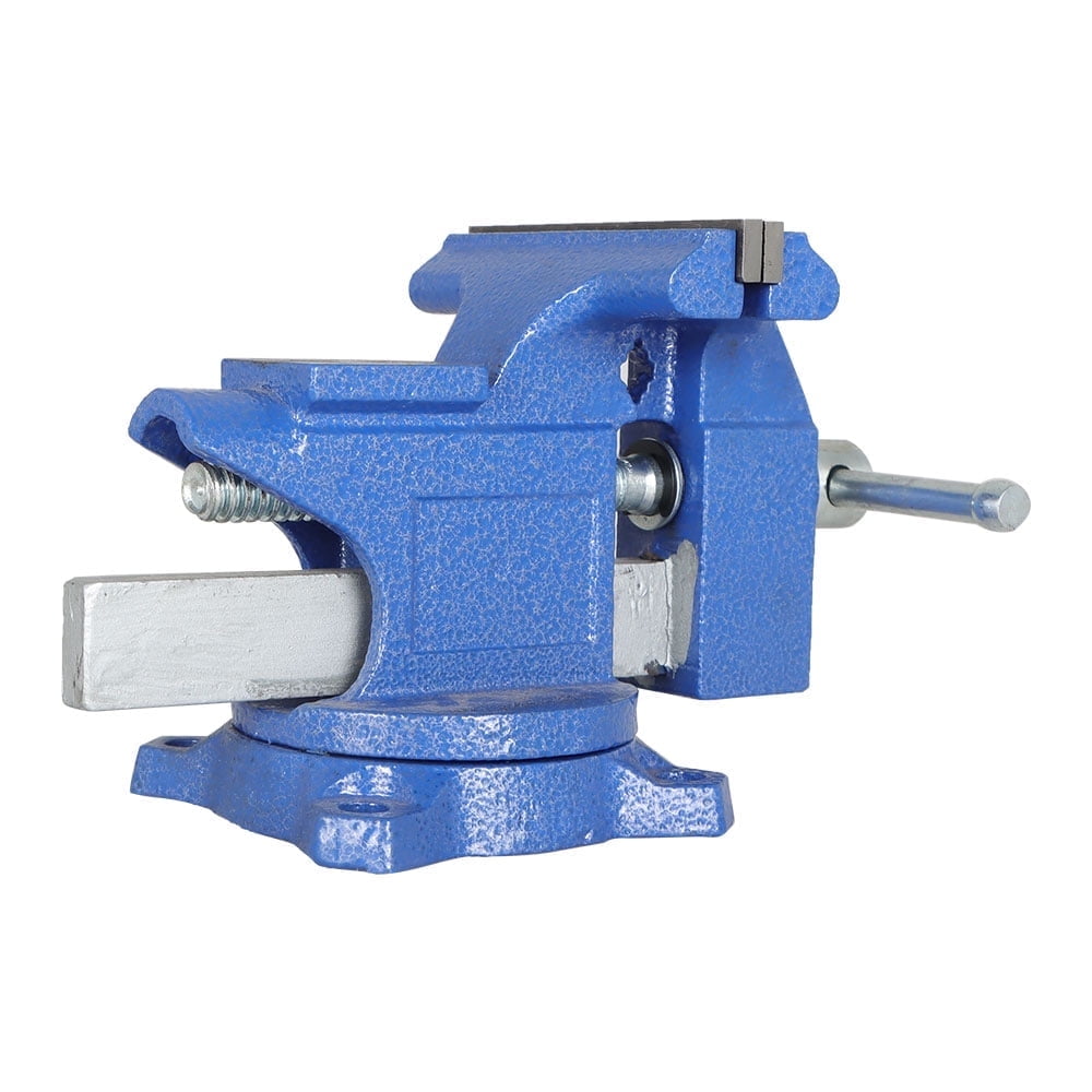 SEBLAFF Workbench Vise Heavy Duty 4-1/2 Home Table Vise Rotating Base ...