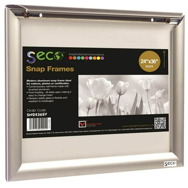 SECO Front Load Easy Open Snap Poster/Picture Frame 11 x 17 Inches ...