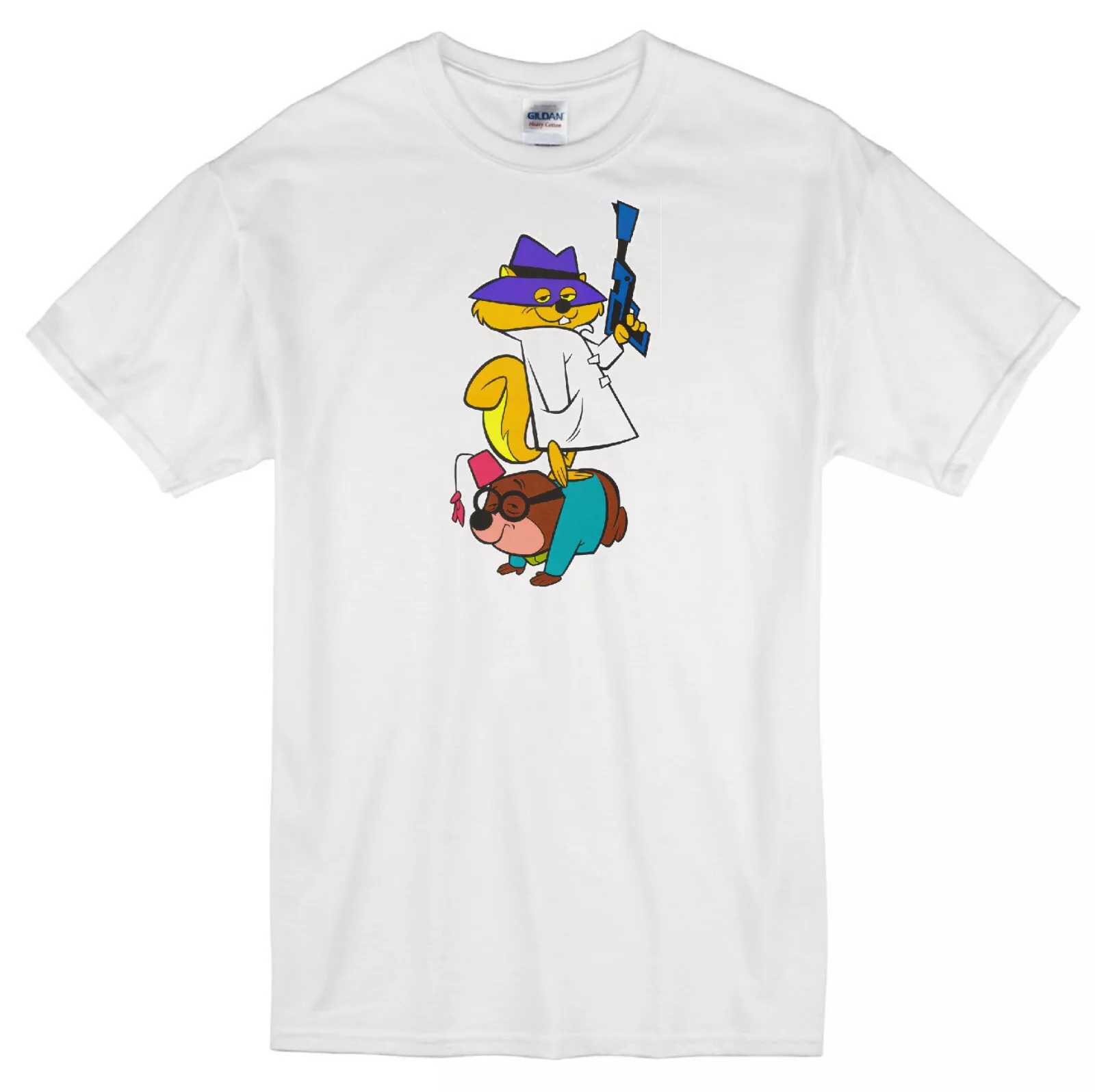 SECRET SQUIRREL MOROCCO MOLE CARTOON SPY ANIMATION TV T-SHIRT - Walmart.com