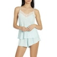 SECRET TREASURES WOMEN'S AND WOMEN'S PLUS CAMI SET SATIN - Walmart.com