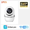 SECUREXPERT 5MP Mini Indoor Wireless 2.4G WiFi IP Camera Home Security ...