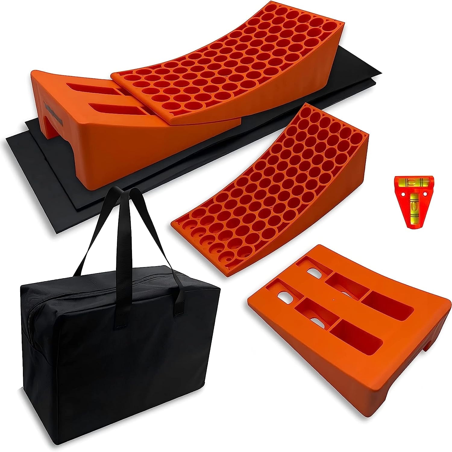 SECURITYMAN Camper Levelers 2-Pack Kit - Anti Slip and Easy to Use RV ...