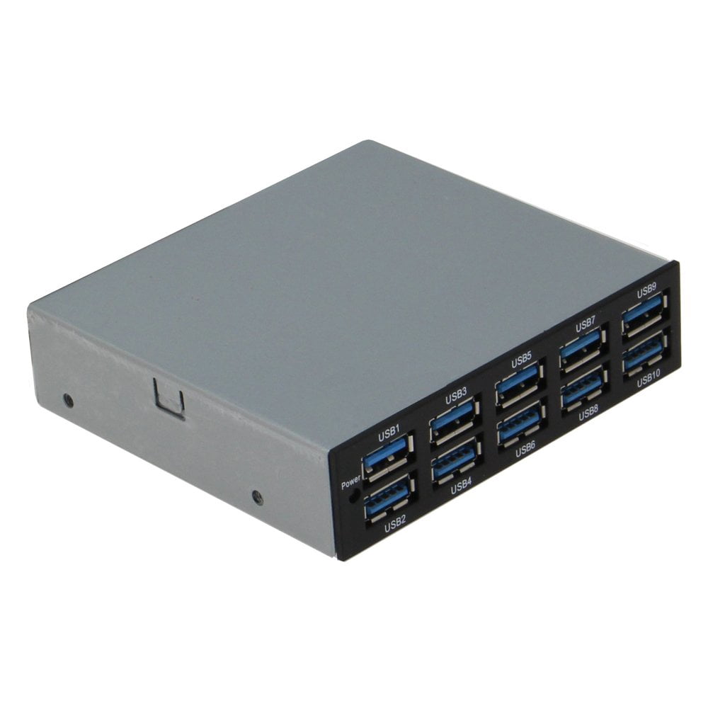 SEDNA - Internal 10 Port USB 3.0 Hub (Floppy Bay) - Walmart.com