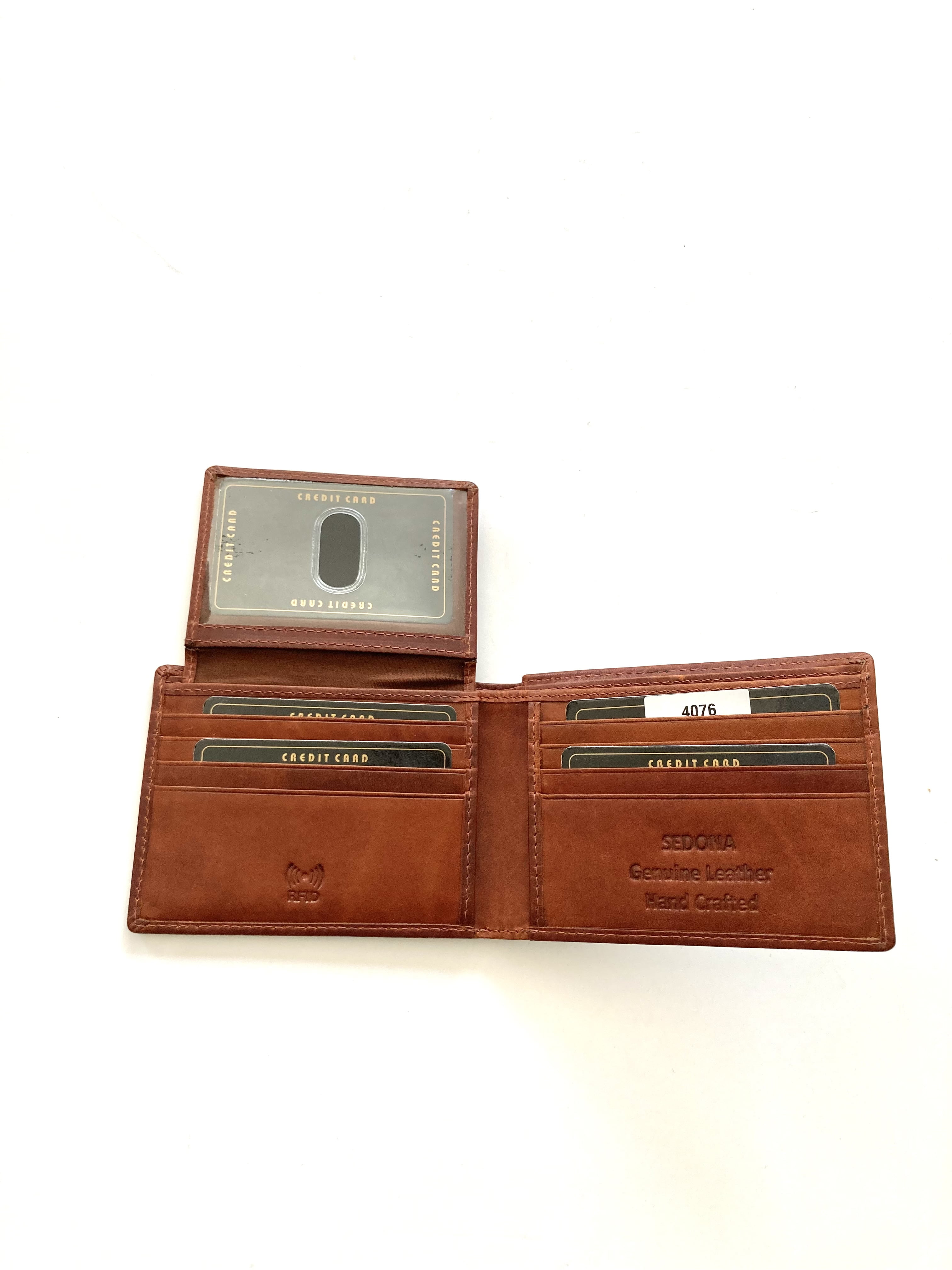 SEDONA® Bifold Wallet with Pullout License holder and RFID protection ...