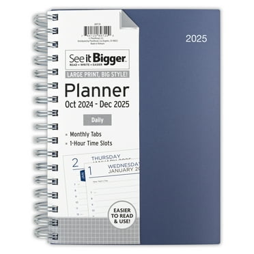 AT-A-GLANCE DayMinder 2024 Basic Daily Planner, Wirebound Appointment ...