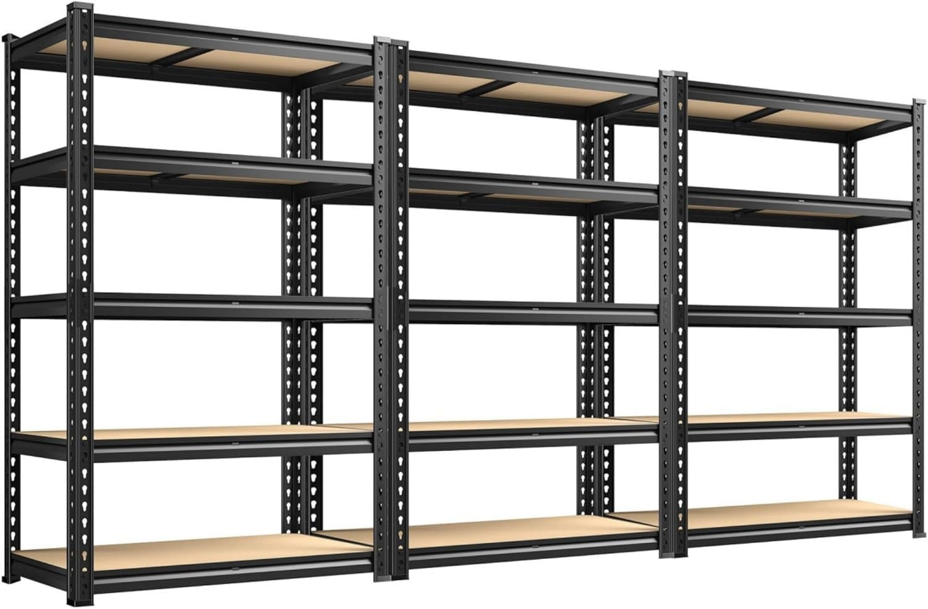 SEEKOL 2020LBS Storage Shelves 5 Tier Garage Shelving Heavy Duty ...