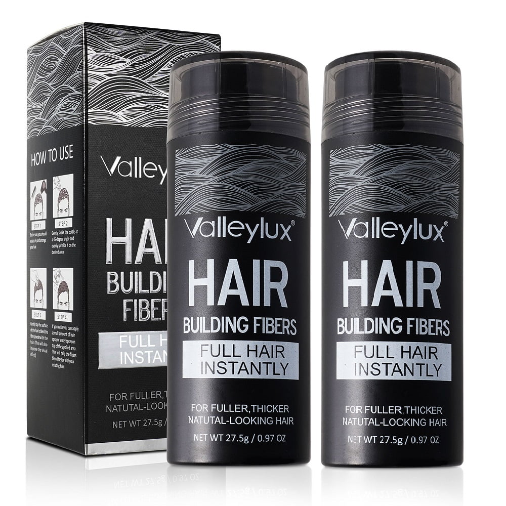 SEFUDUN Hair Fibers for Thinning Hair - 27.5g Bottle Hair Powder, Hair ...