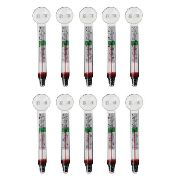 SEFUONI 10-Pack Aquarium Floating Thermometer Fish for Tank ...