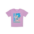 SEGA Girls Sonic The Hedgehog, Crew Neck, Short Sleeve, Graphic T-Shirt ...