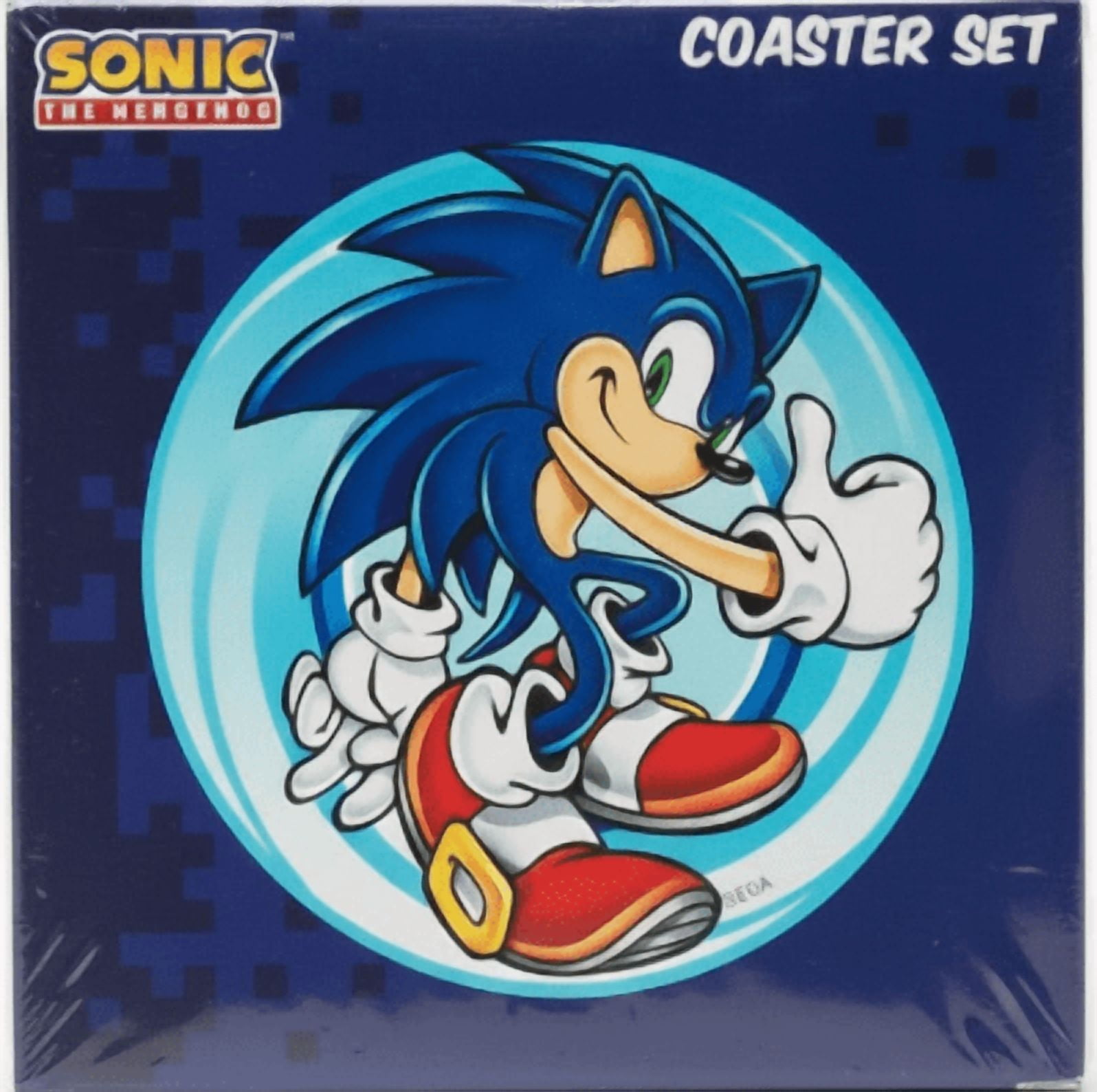 SEGA - Sonic 20th Anniversary 4 Pack Drink Coasters - Walmart.com