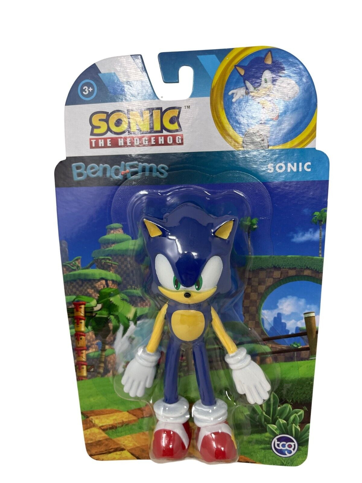 SEGA Sonic The Hedgehog Bendems Collectible Child 6 in Action Figures ...
