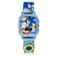 SEGA Sonic The Hedgehog LCD Unisex Child Watch with Flashing Lights on ...