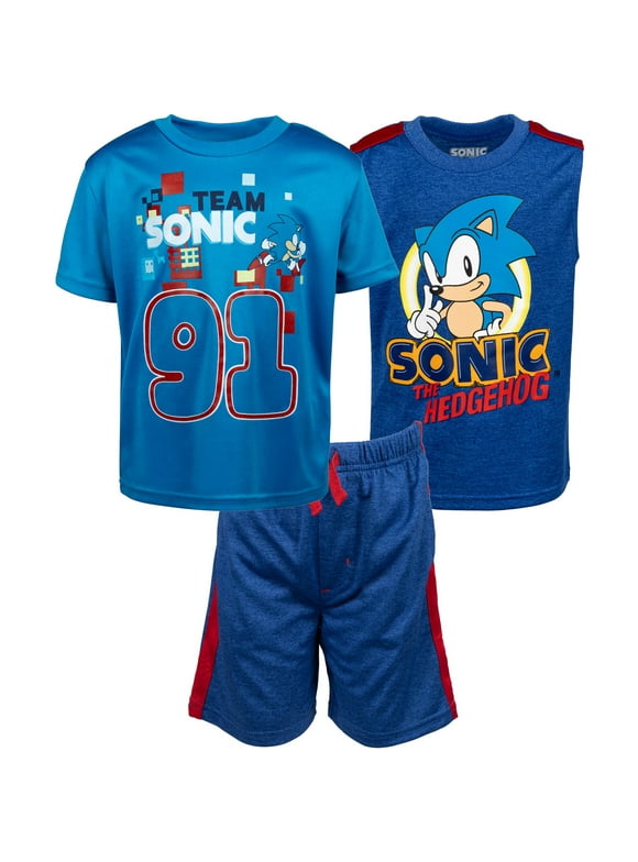 Sonic Kids Clothing in Kids Character Shop - Walmart.com