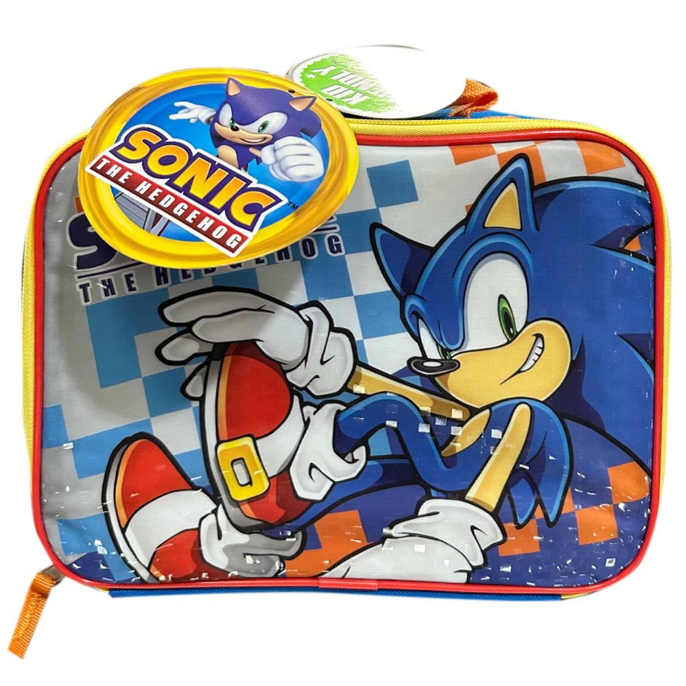 SEGA Sonic The Hedgehog Rectangular Reusable Lunch Bag - Walmart.com