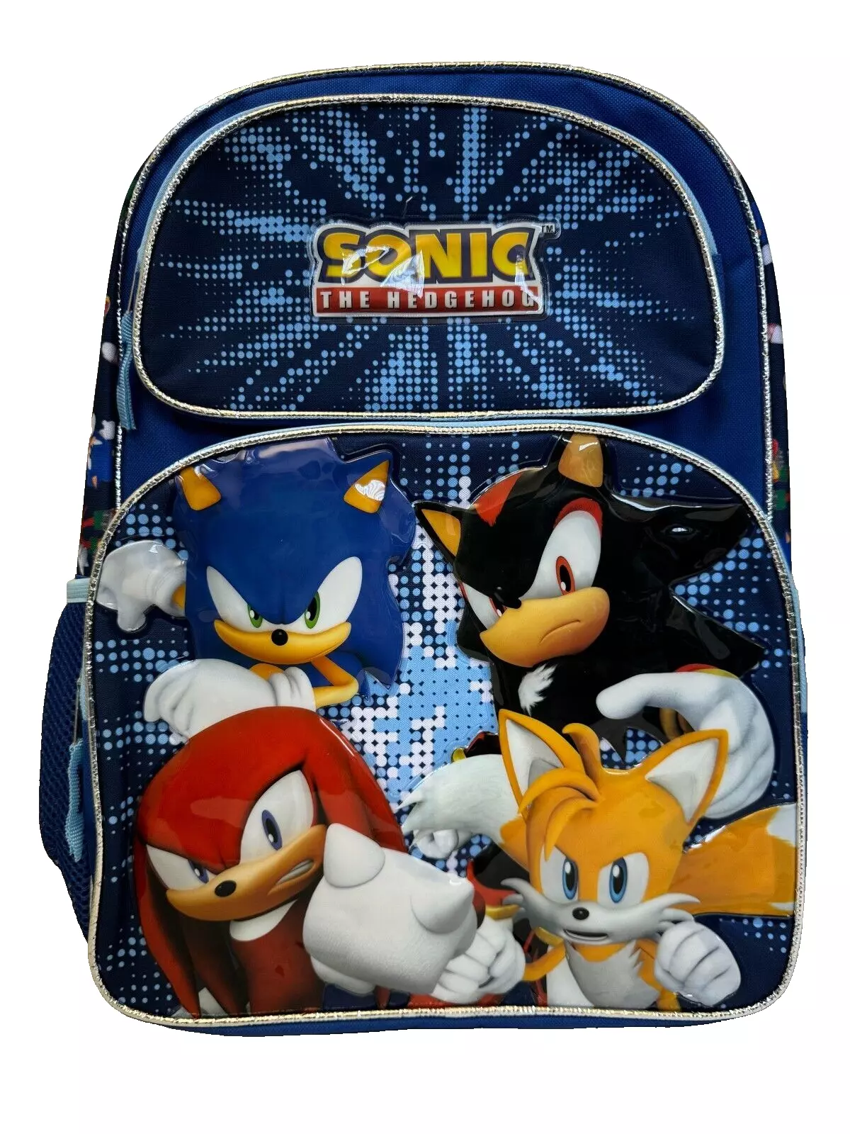 SEGA Sonic the Hedgehog 16 inches Large Backpack - SILVER - Walmart.com