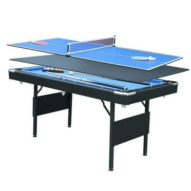 Free Shipping! Miniyam 5.5ft Folding Pool Table, Portable Billiards ...