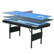 Miniyam 5.5ft Folding Pool Table, Portable Billiards Game Table with ...