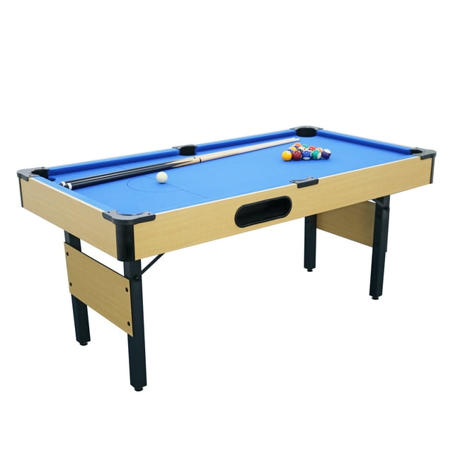 SEGMART 6 Ft Folding Pool Table, Multifunctional Billiard Table, Dining ...
