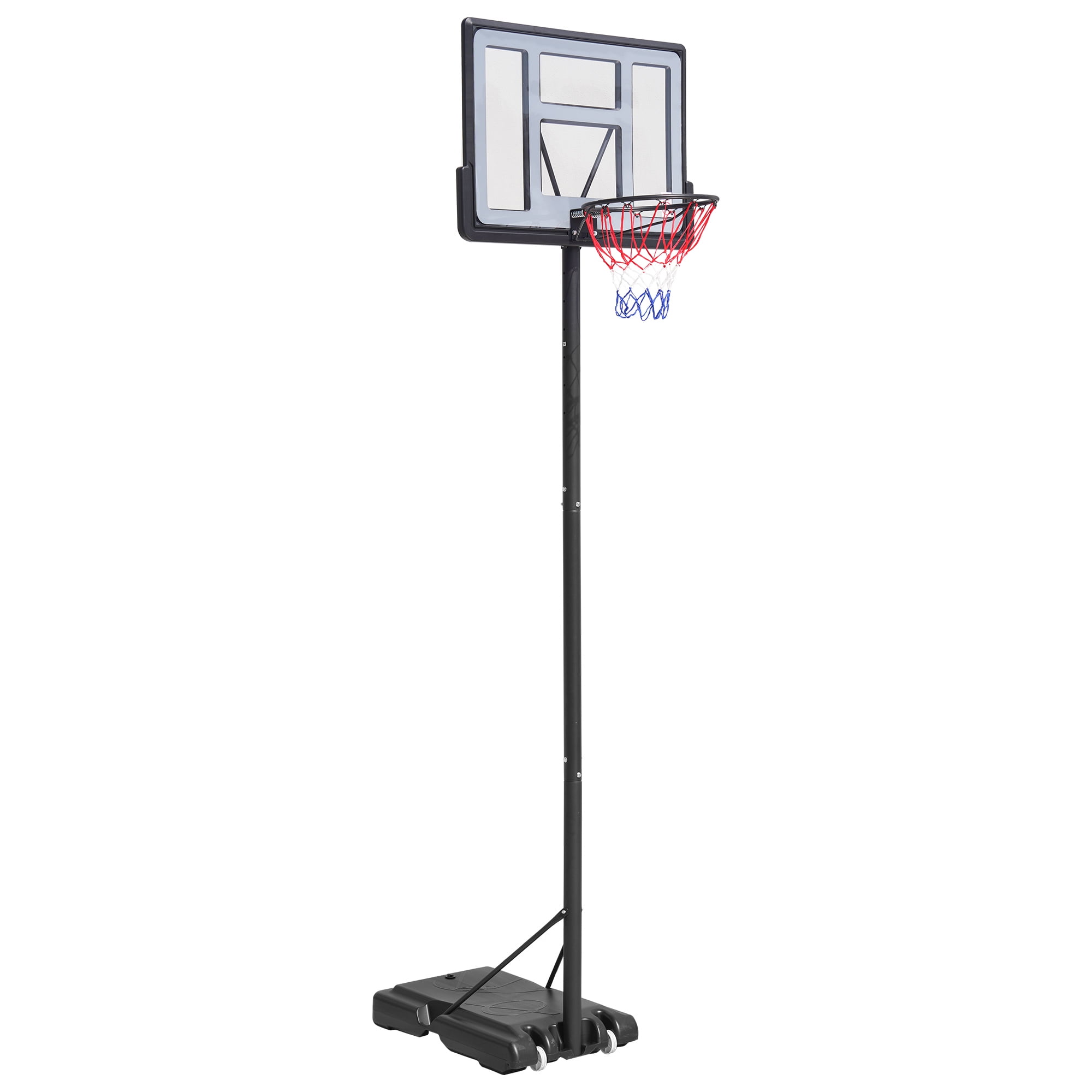 SEGMART Basketball Hoop for Outdoor Indoor, 4.9-10ft Adjustable Adults ...