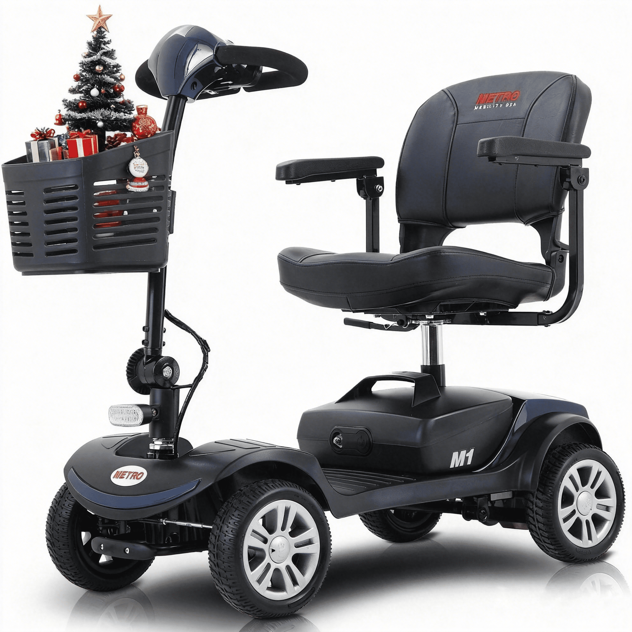 SEGMART Mobility Scooter for Seniors, Electric 4 Wheel Mobility Scooter ...