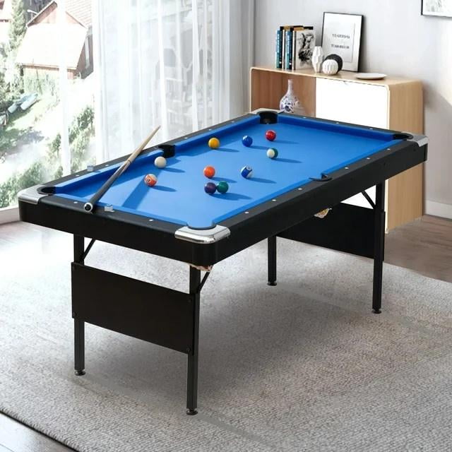 SEGMART Outdoor Portable Pool Tables, Billiard Tables Game Table ...