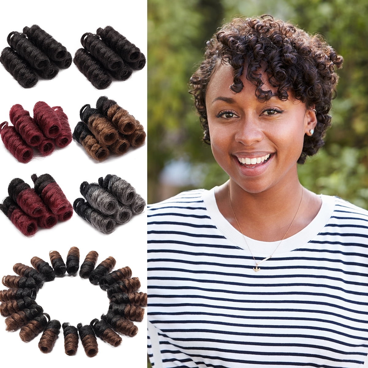 SEGO Afro Kinky Hair Extensions Jamaican Bounce Crochet Braiding Hair ...