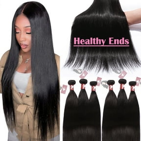 100g 16inch Copper Red Straight Clip in Human Hair Extensions - Walmart.com