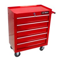 Westward Light Duty Tool Box Case, Powder Coated Red Top Chest 48RJ70 ...