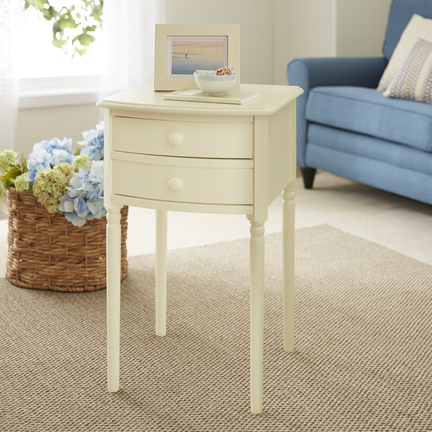 SEI Avondale Tall Farmhouse Accent Table with Storage - Walmart.com