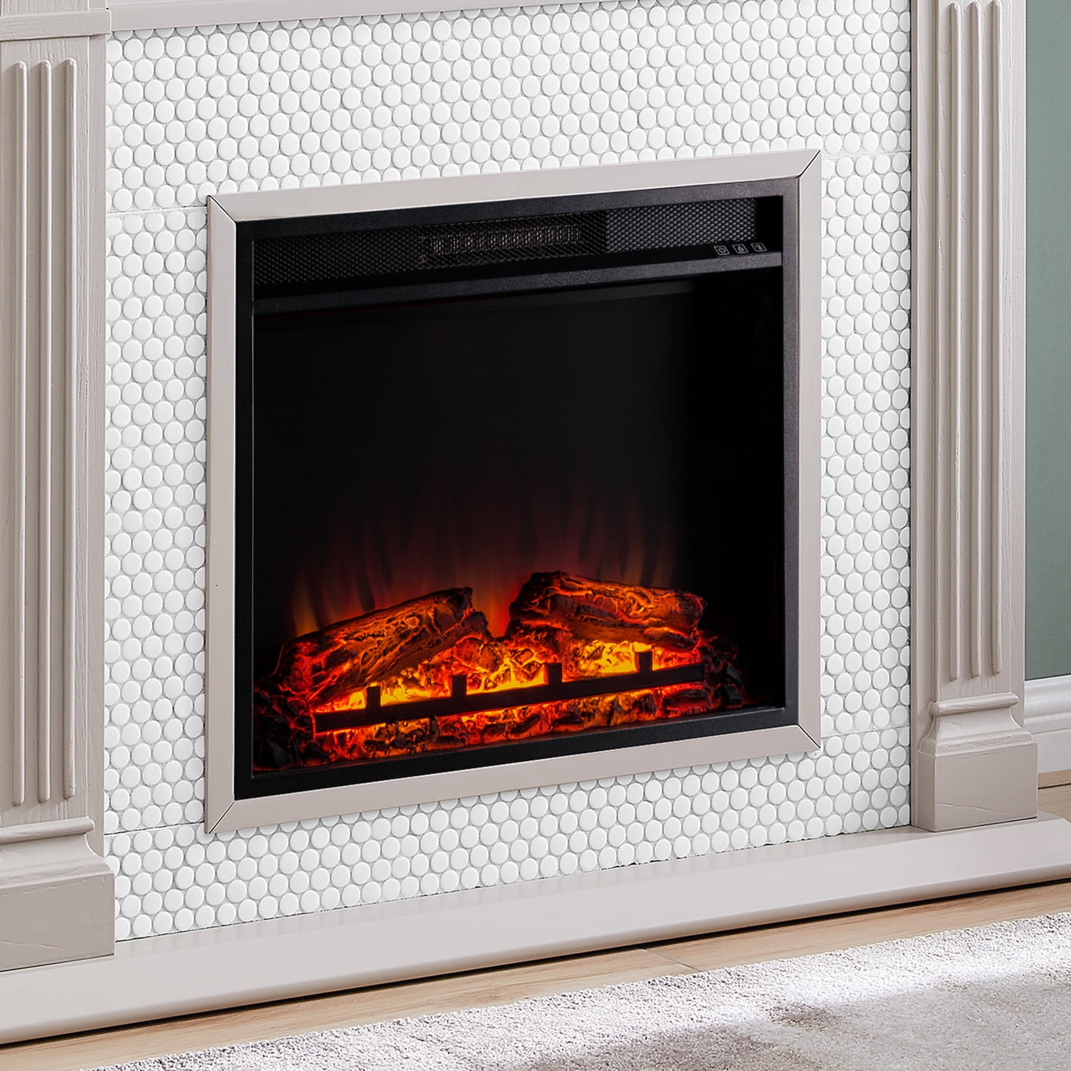 SEI Furniture 23? Base Electric Firebox w/ Remote Control - Walmart.com