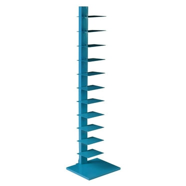 Southern Enterprises Farrah Spine 12 Shelf Storage, Black - Walmart.com