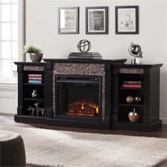 SEI Muebles Seneca Electric Fireplace TV Stand - Walmart.com