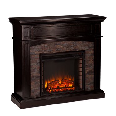 SEI Muebles Seneca Electric Fireplace TV Stand - Walmart.com