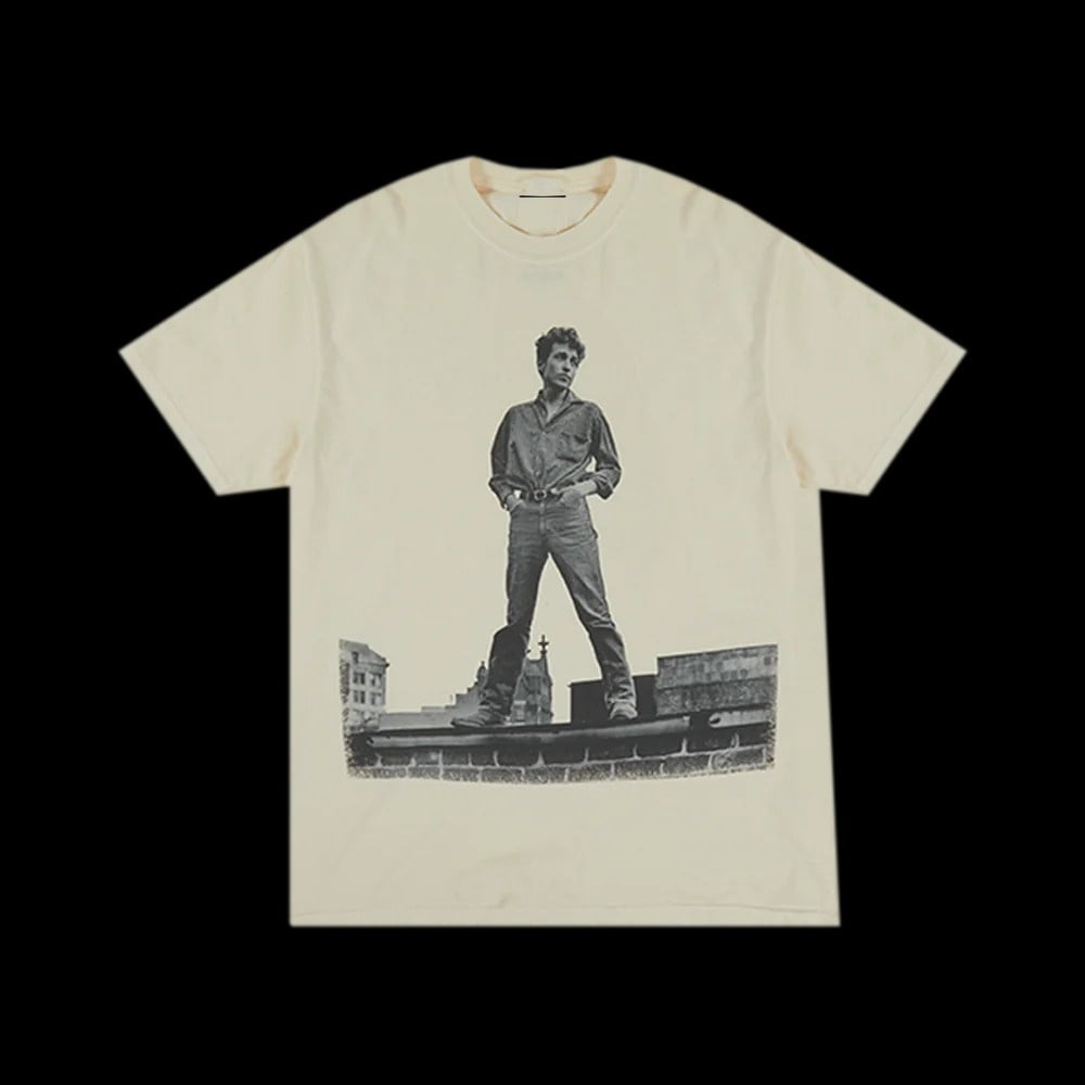 SEIKEMS Bob Dy.lan Tour Vibe Tee, Unisex Folk Rock Graphic T-Shirt ...