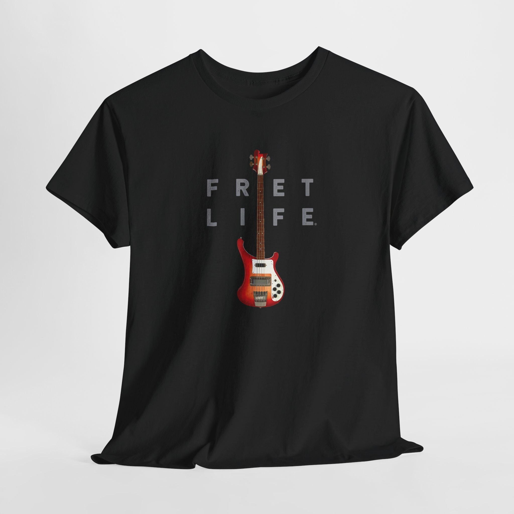 SEIKEMS FRET LIFE Electric Guitar T-Shirt | Musician and Guitar Player ...