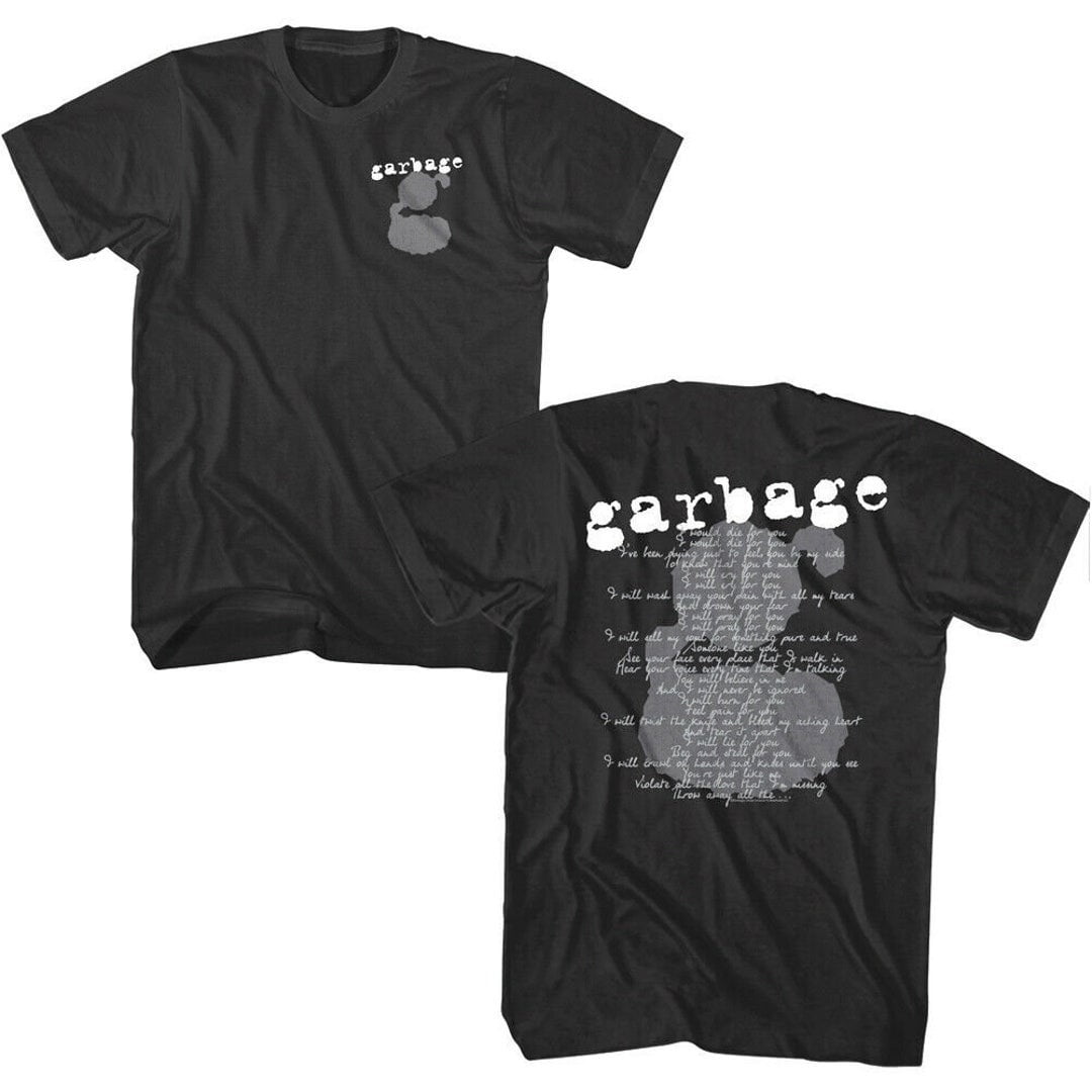 SEIKEMS Gar&bage Band Men's T-shirt Alt Rock Album Concert Tour ...