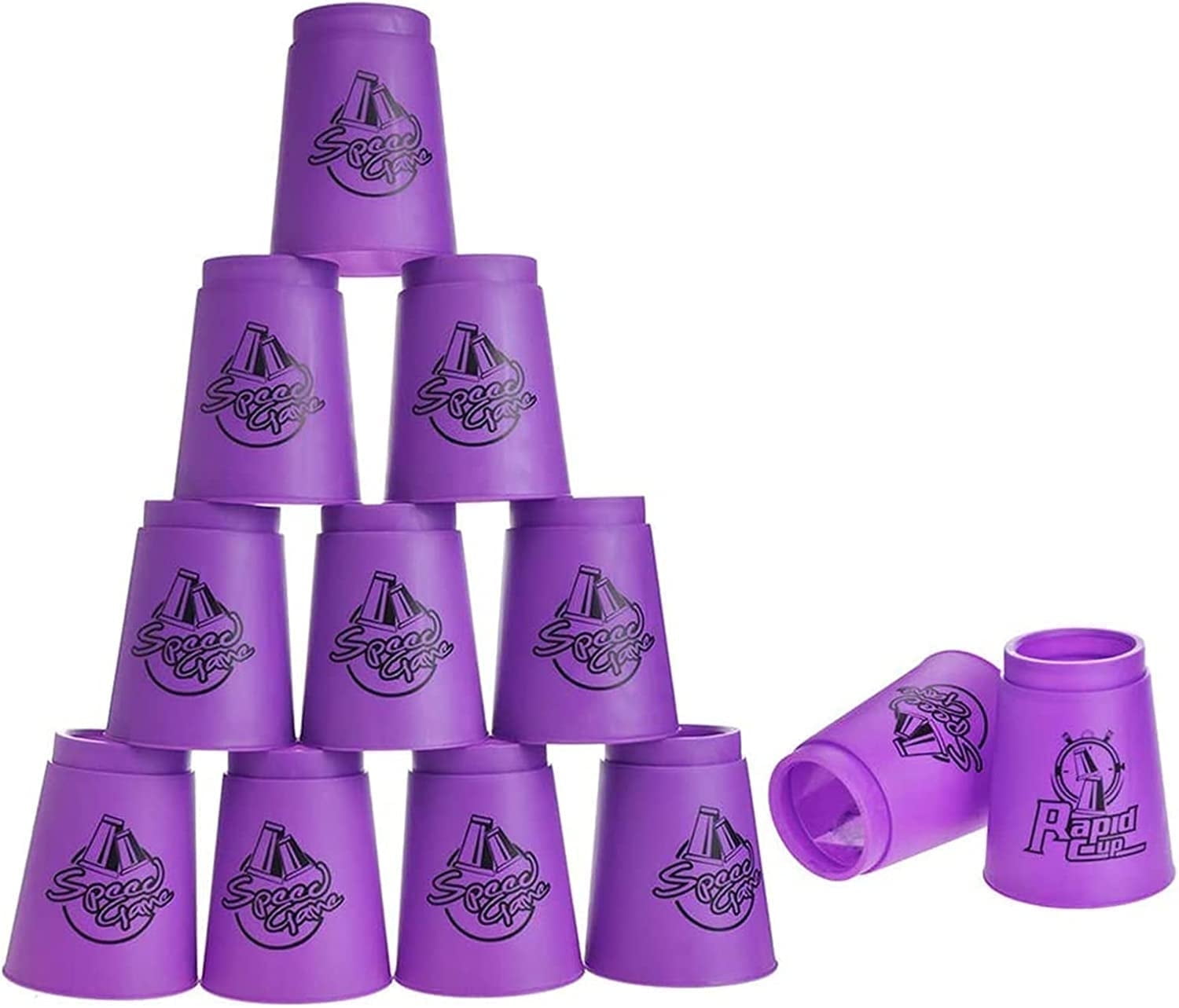Walmart Speed Stacking Cup Game, 12pcs Set, Classic Toy, Family Game ...