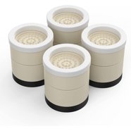 Ezprotekt 4Pack Adjustable Furniture Risers Screw Clamp,Bed Risers ...