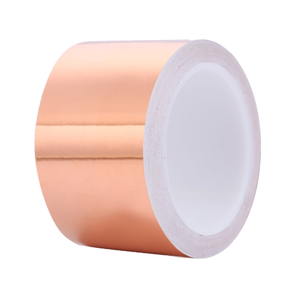 SEIWEI 1 Roll Copper Foil Tape, Adhesive EMI RFI Shielding Tape, High ...