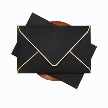 60-Pack A7 Invitation Envelopes, 5x7 Gold Foil Bordered, Pastel Colors ...