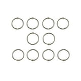 SEIWEI 10Pcs Metal Book Rings Notebook Loose-Leaf Ring for Word Card ...