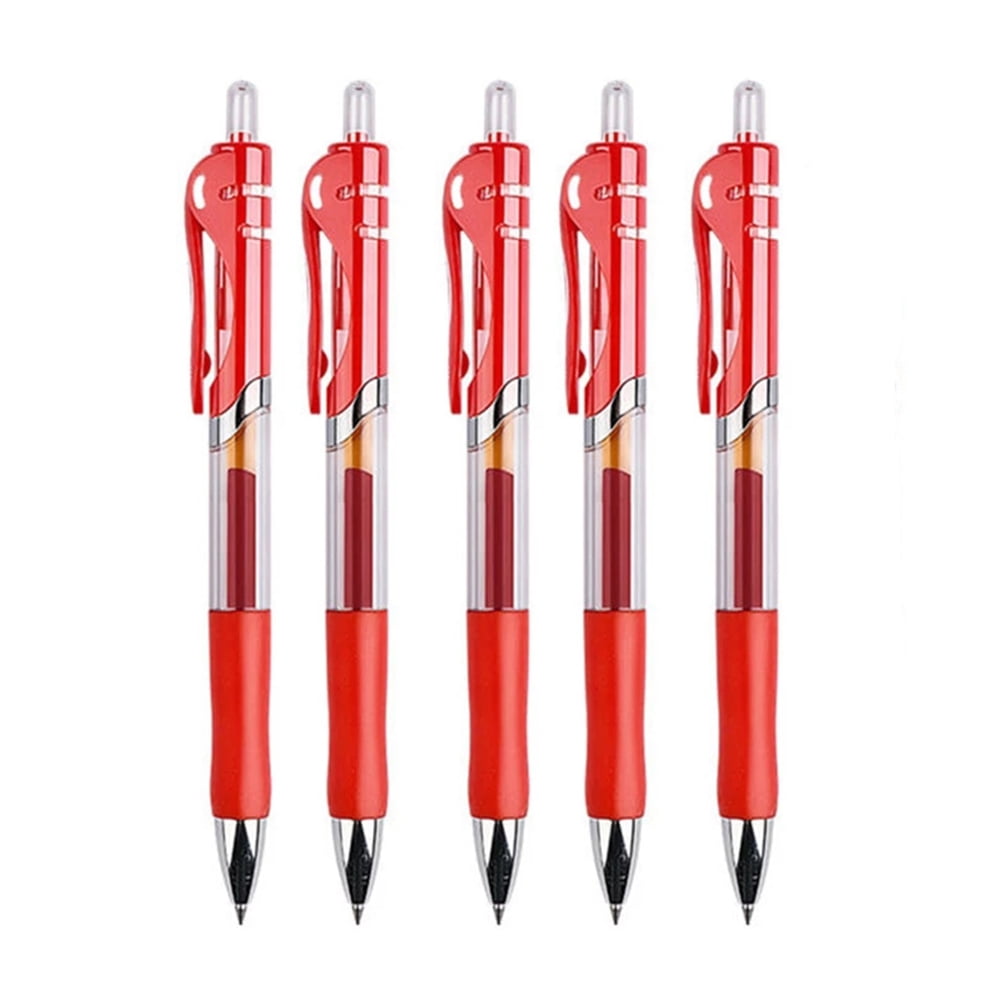 SEIWEI 2/5/10PCS K35 Press Gel Pen Retractable Gel Ink Pens 0.5mm ...