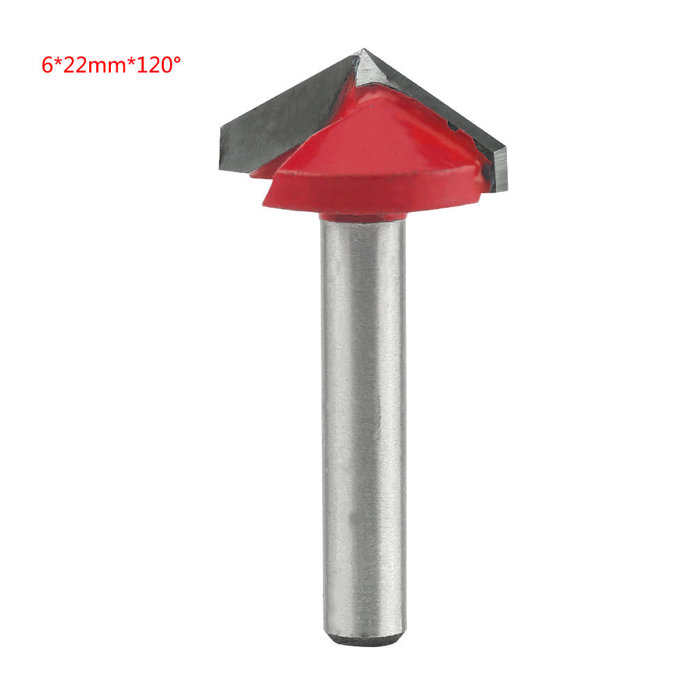 SEIWEI V-Groove Router Bit 6mm Shaft Diameter, Hand Tool for Carving ...