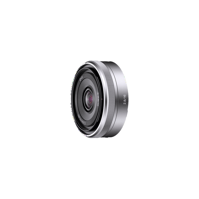 SEL16F28 E 16mm F2.8 E-mount Prime Lens - Walmart.com
